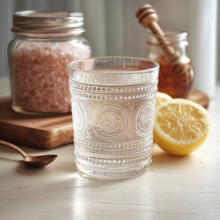 Pink Salt Trick Recipe: Amazing 3-Ingredient Fat-Burn Hack