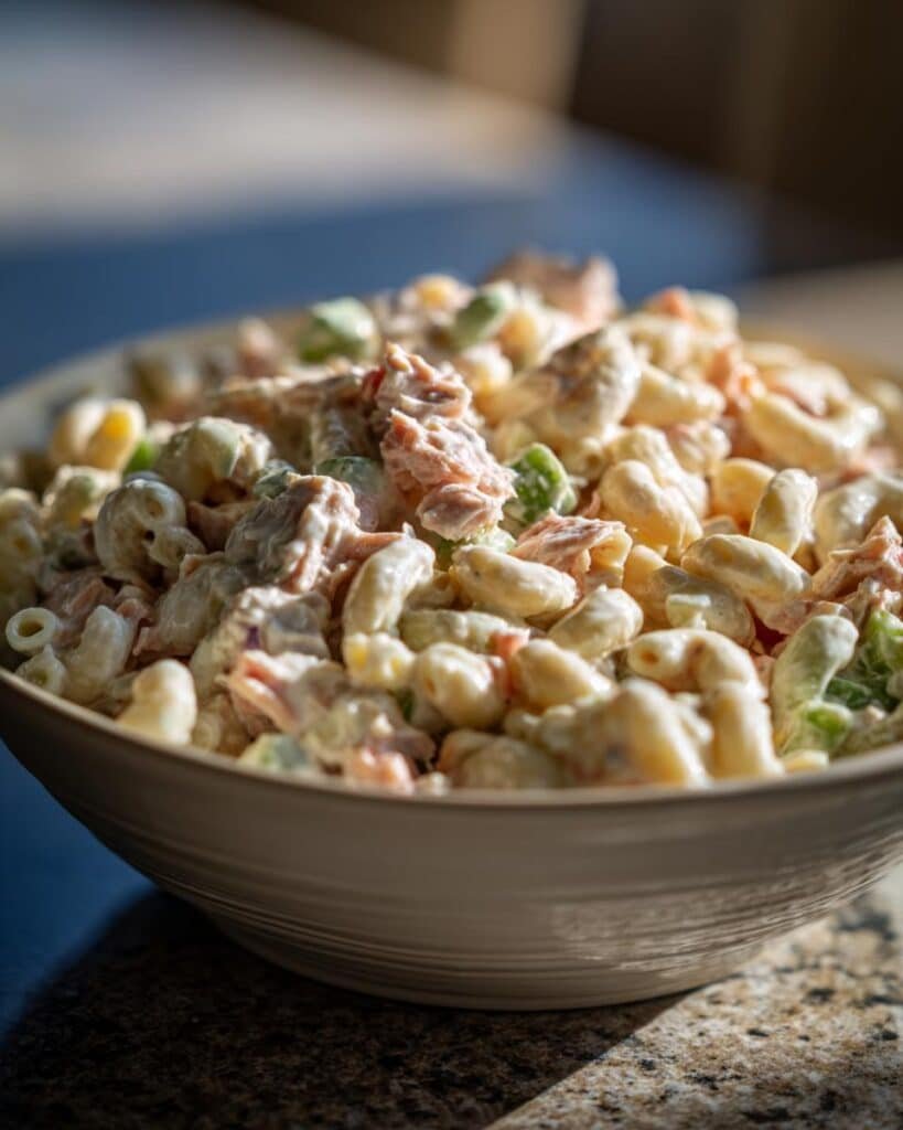 Perfect Tuna Macaroni Salad: 15 Minute Comfort
